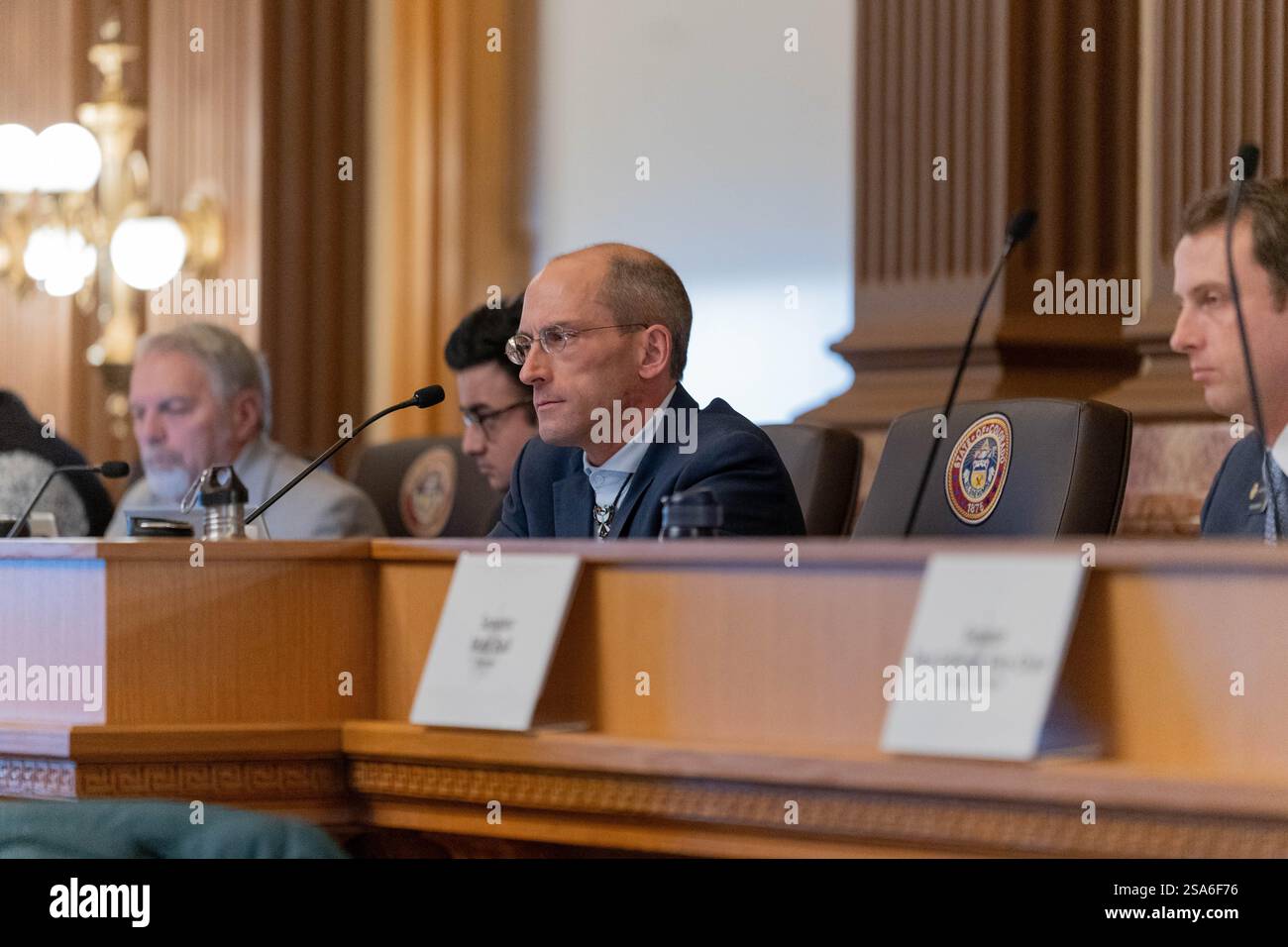 Denver, Colorado, USA. 28th Jan, 2025. State Sen. Mike Weissman, D ...