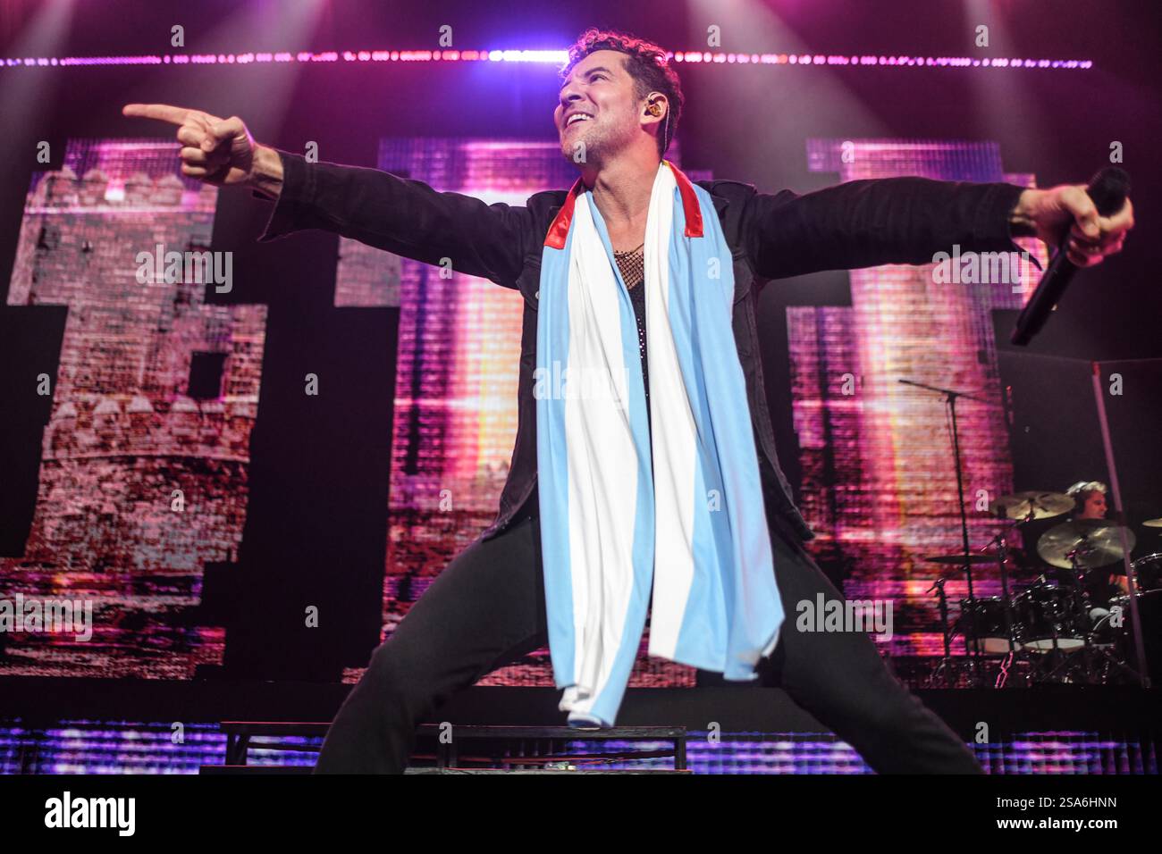 David Bisbal celebrates his carreer 20th Anniversary with a concert at ...