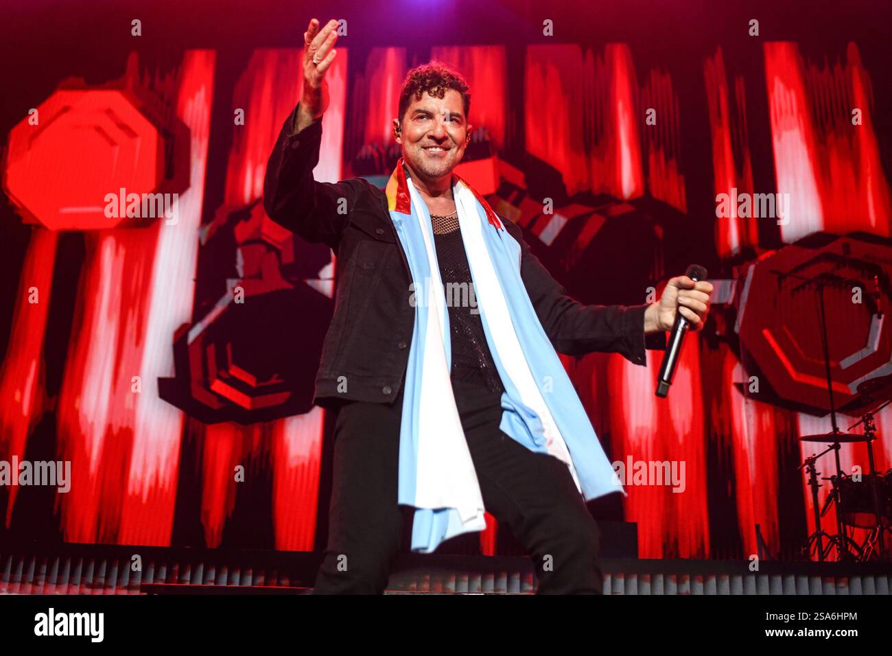 David Bisbal celebrates his carreer 20th Anniversary with a concert at ...