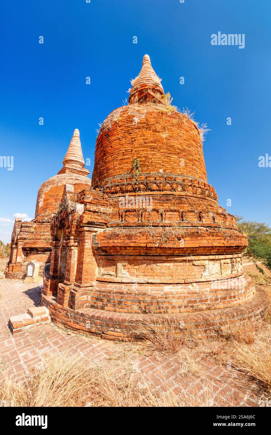 Ancient Stupa in Bagan Archeological area in Myanmar Stock Photo - Alamy