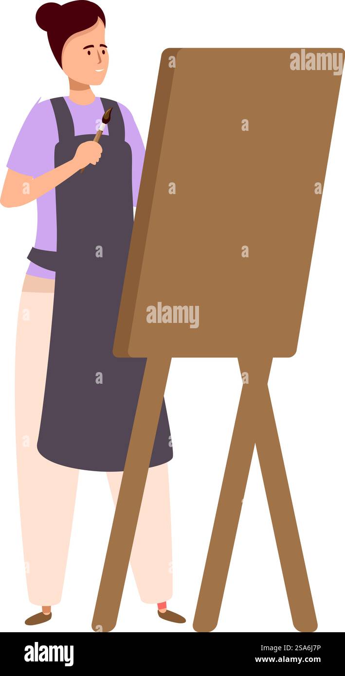 Large landscape painting Cut Out Stock Images & Pictures - Alamy