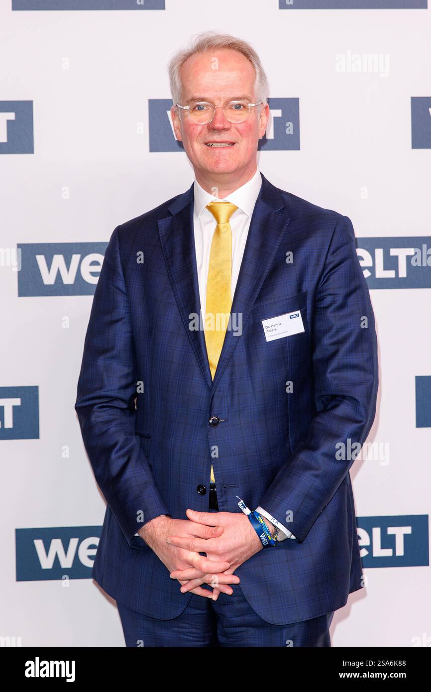 WELT-Wirtschaftsgipfel 2025 Dr. Henrik Ahlers beim 16. WELT ...