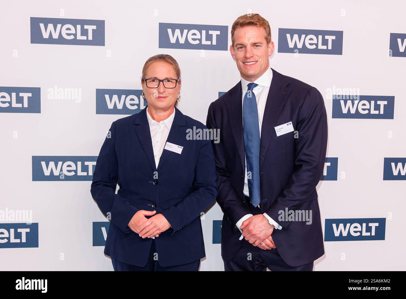 WELT-Wirtschaftsgipfel 2025 Marion Höllinger und Stefan Hoops beim 16 ...