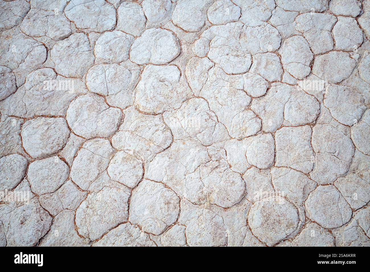 Abstract sand pattern in dried river bed in Deadvlei Namibia Stock ...