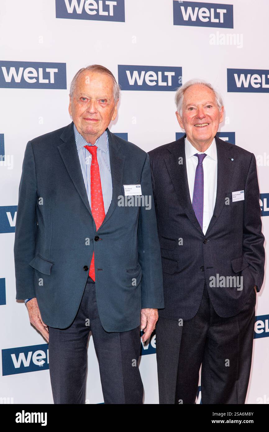 WELT-Wirtschaftsgipfel 2025 Dr. Arend Oetker und Roland Berger beim 16 ...