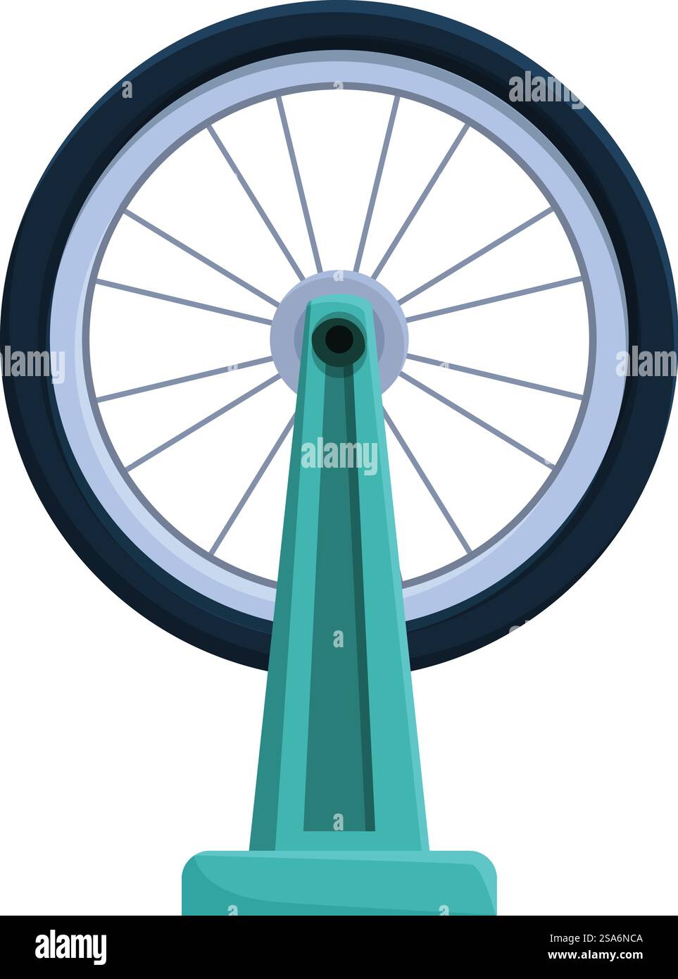 Bicycle wheel rotating on a stand hi-res stock photography and images ...