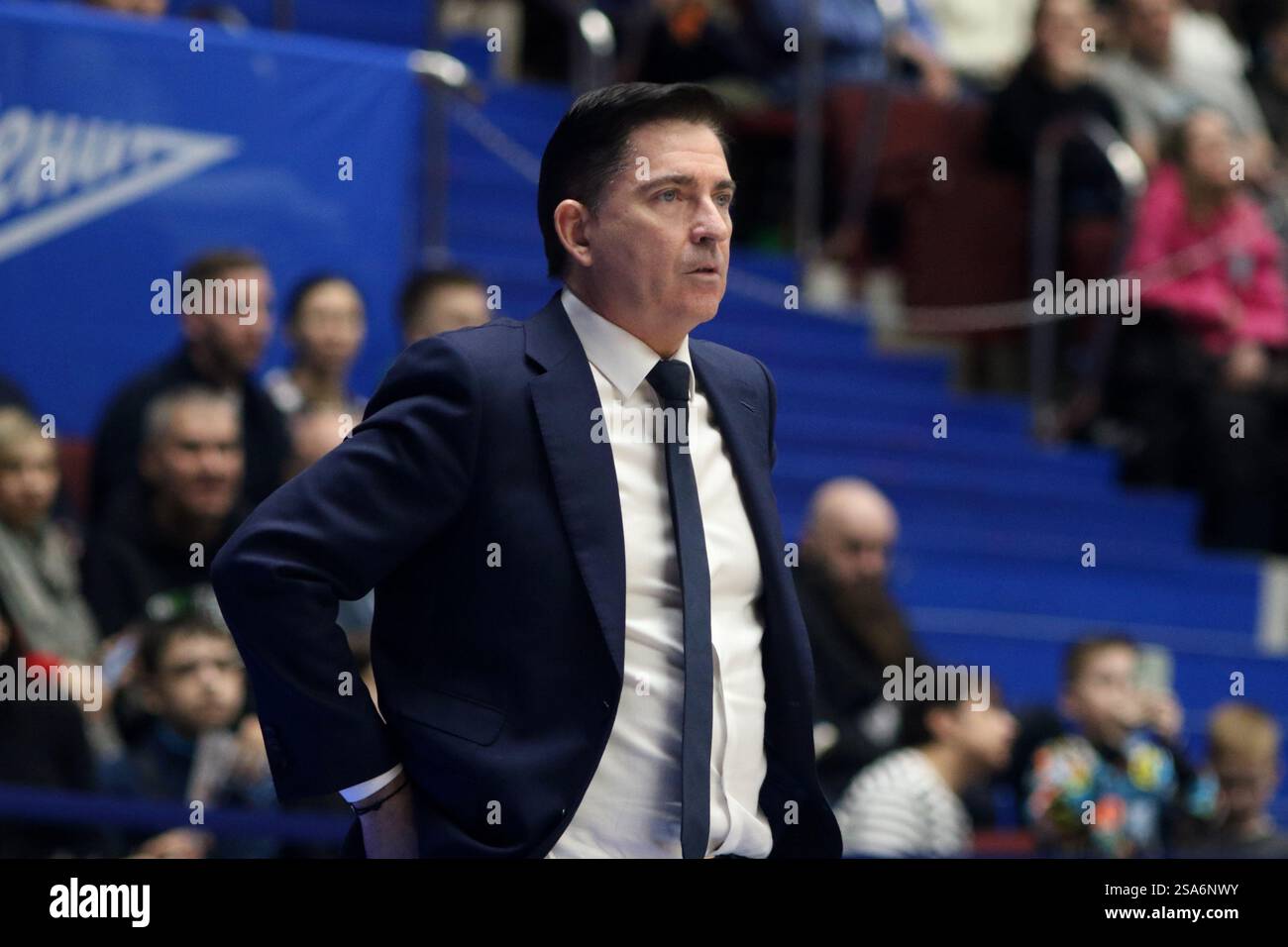 Saint Petersburg, Russia. 28th Jan, 2025. Xavier Pascual, known as Xavi ...