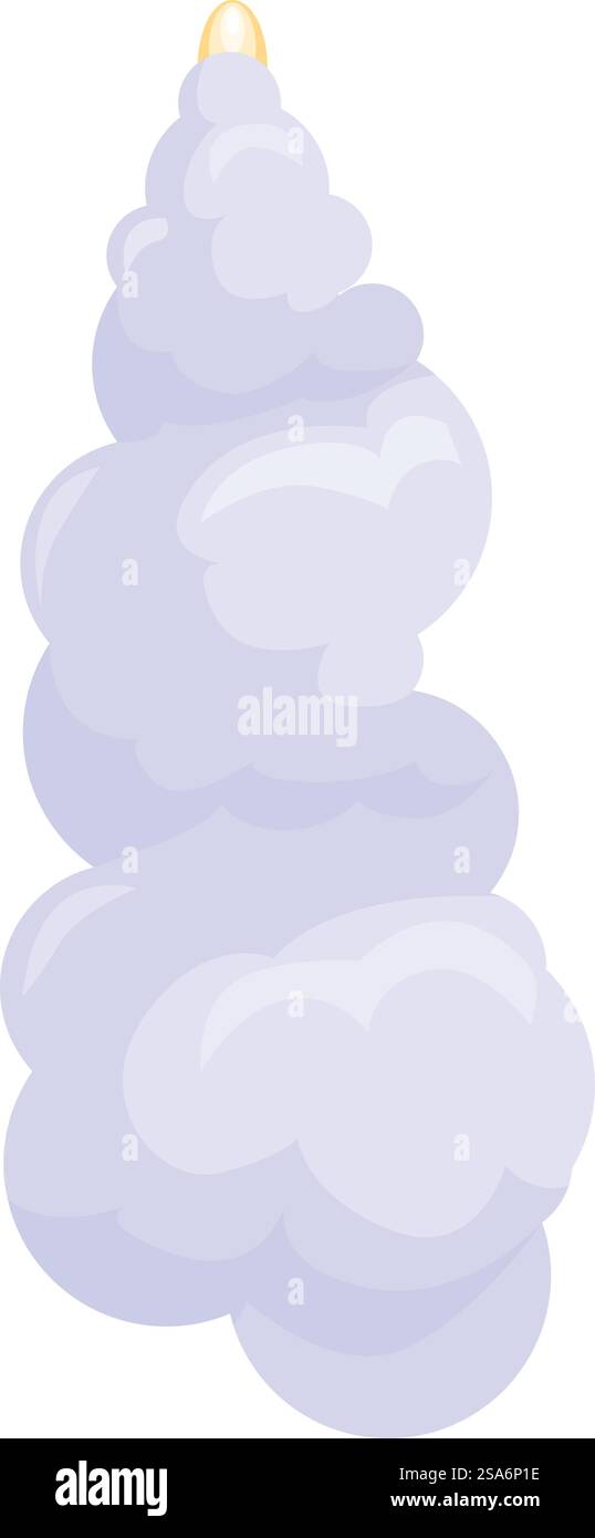 Cartoon cloud of smoke is rising hi-res stock photography and images ...