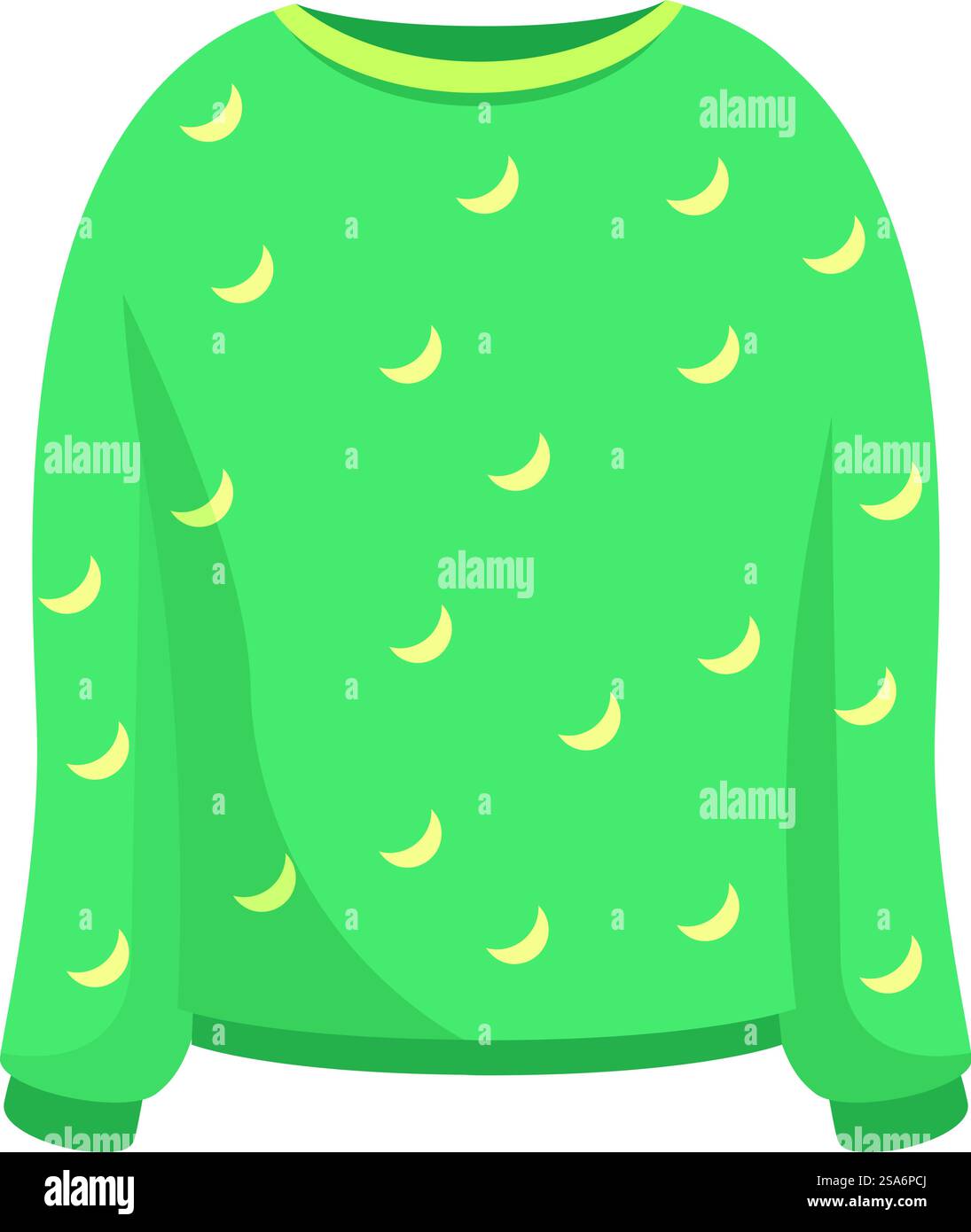 Long crescent Stock Vector Images - Alamy