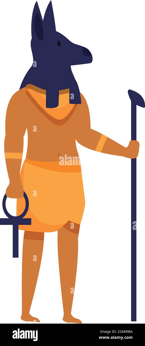 Ankh staff Stock Vector Images - Alamy