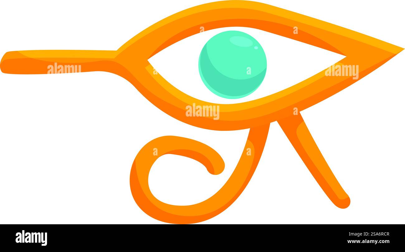 Ancient egyptian symbol of protection and royal power from horus the ...