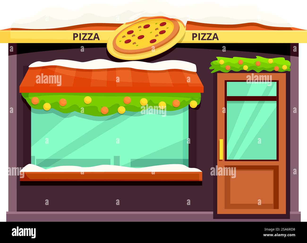 Delivery snow Cut Out Stock Images & Pictures - Alamy