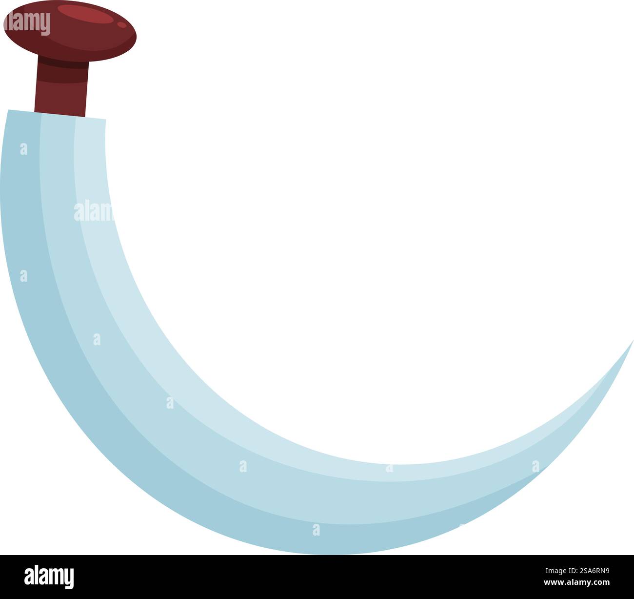 Sharp surgical sickle showing a medical instrument for doctors working ...