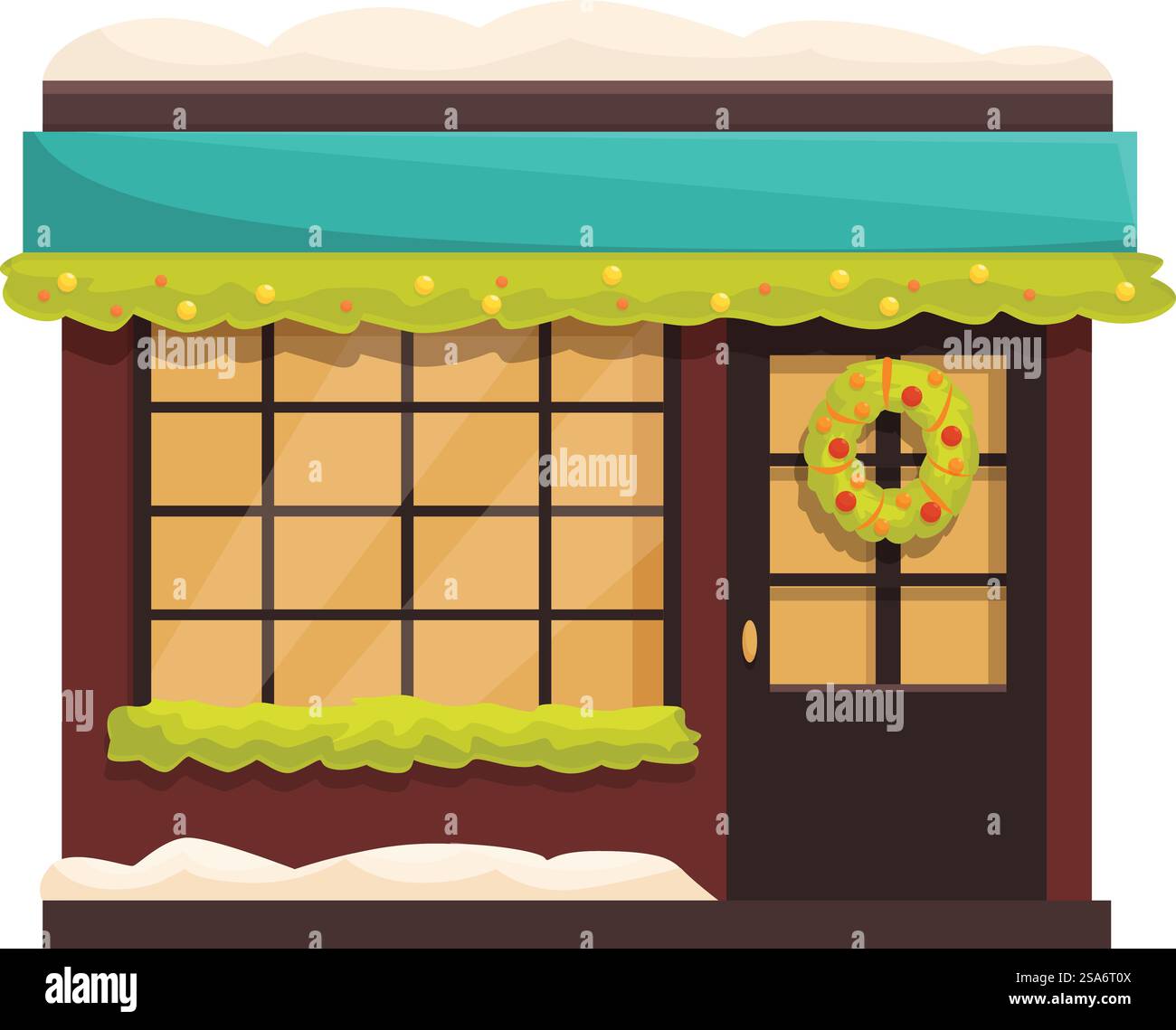 Cheerful storefront Stock Vector Images - Alamy
