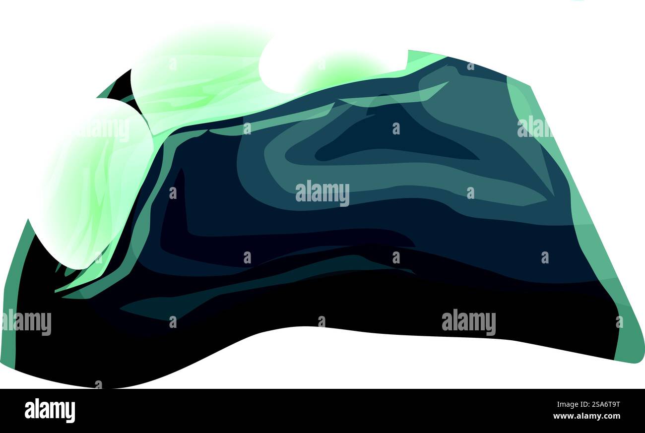 Side mountain on dark Stock Vector Images - Alamy