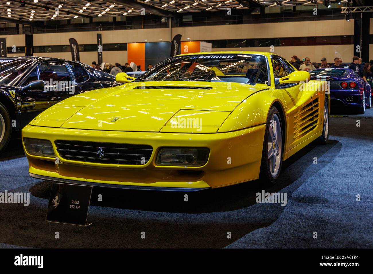 Montreal, Canada - Circa 2025: 1993 Ferrari 512 TR on display Stock ...