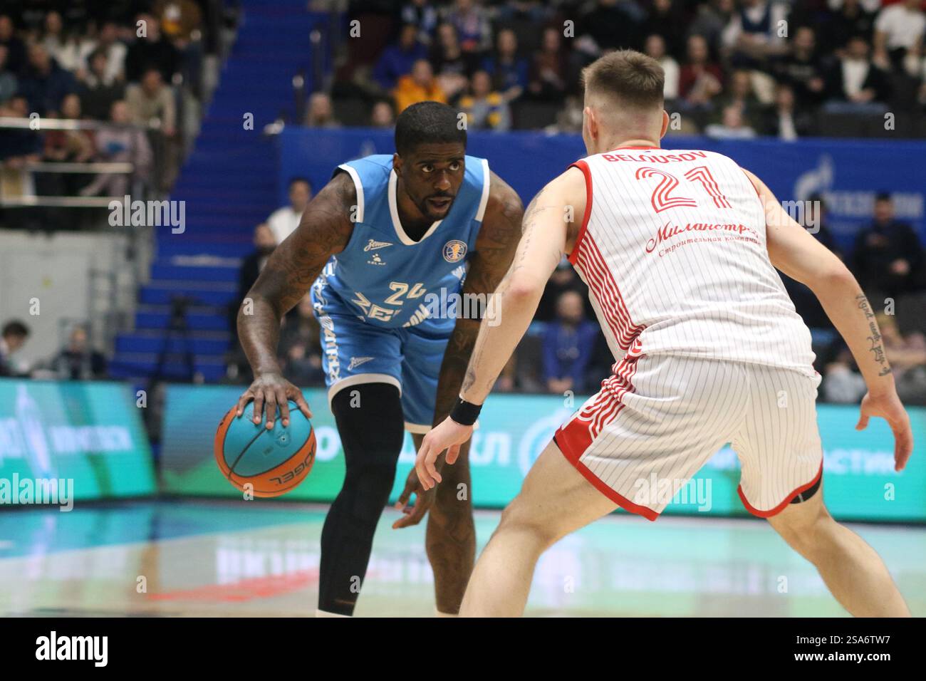 Saint Petersburg, Russia. 28th Jan, 2025. Dwayne Lee Bacon Jr., known ...
