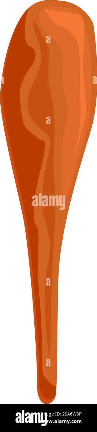 Polished wooden police baton striking object making loud noise Stock ...