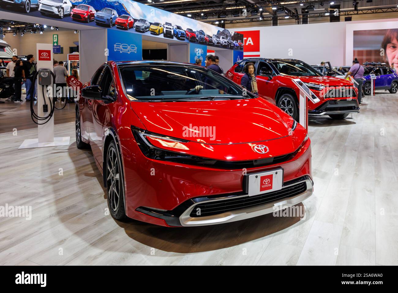 Montreal, Canada - Circa 2025: 2025 Toyota Prius on display Stock Photo ...