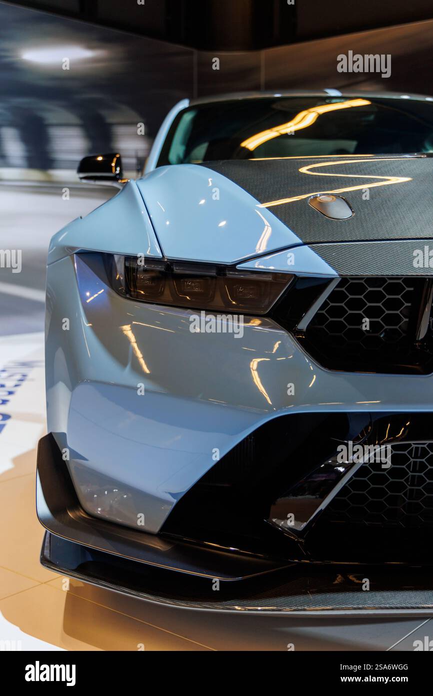 Montreal, Canada - Circa 2025: 2025 Ford Mustang GTD Front Profile Stock Photo - Alamy