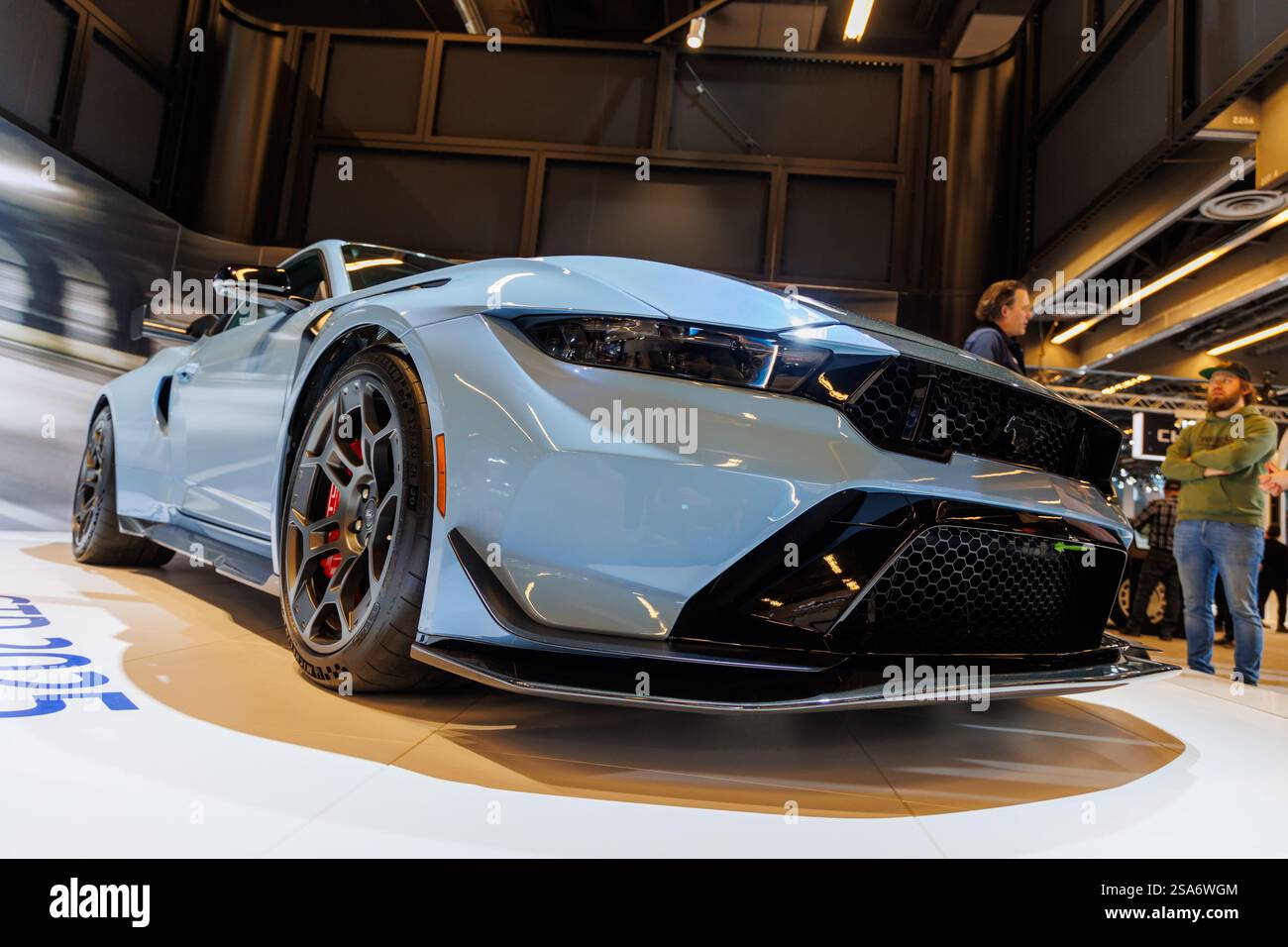 Montreal, Canada - Circa 2025: 2025 Ford Mustang GTD artistic abstract angle Stock Photo - Alamy