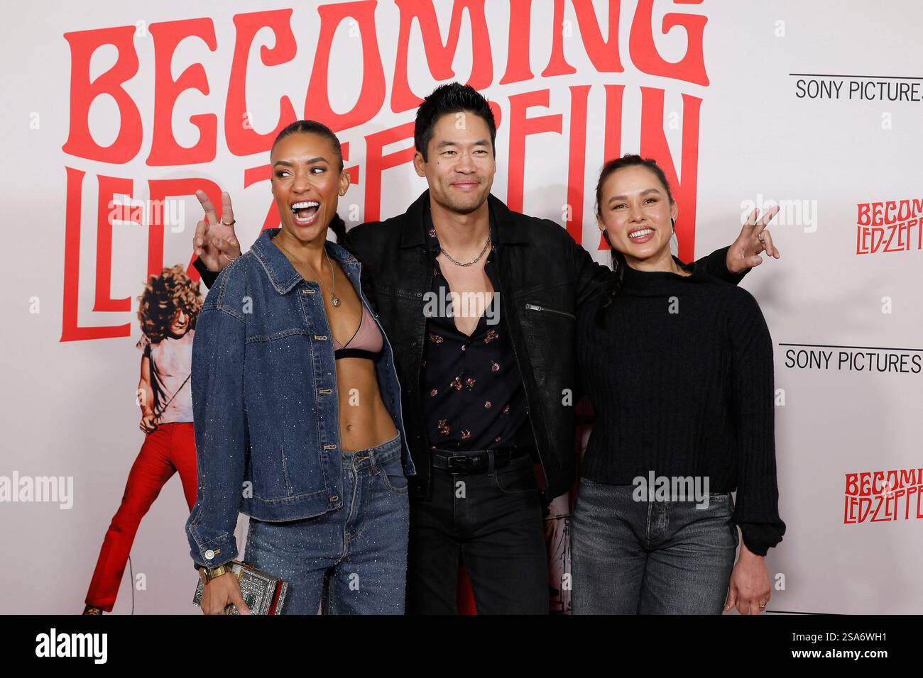 January 27, 2025, Los Angeles, California, USA: Annie Ilonzeh, David ...