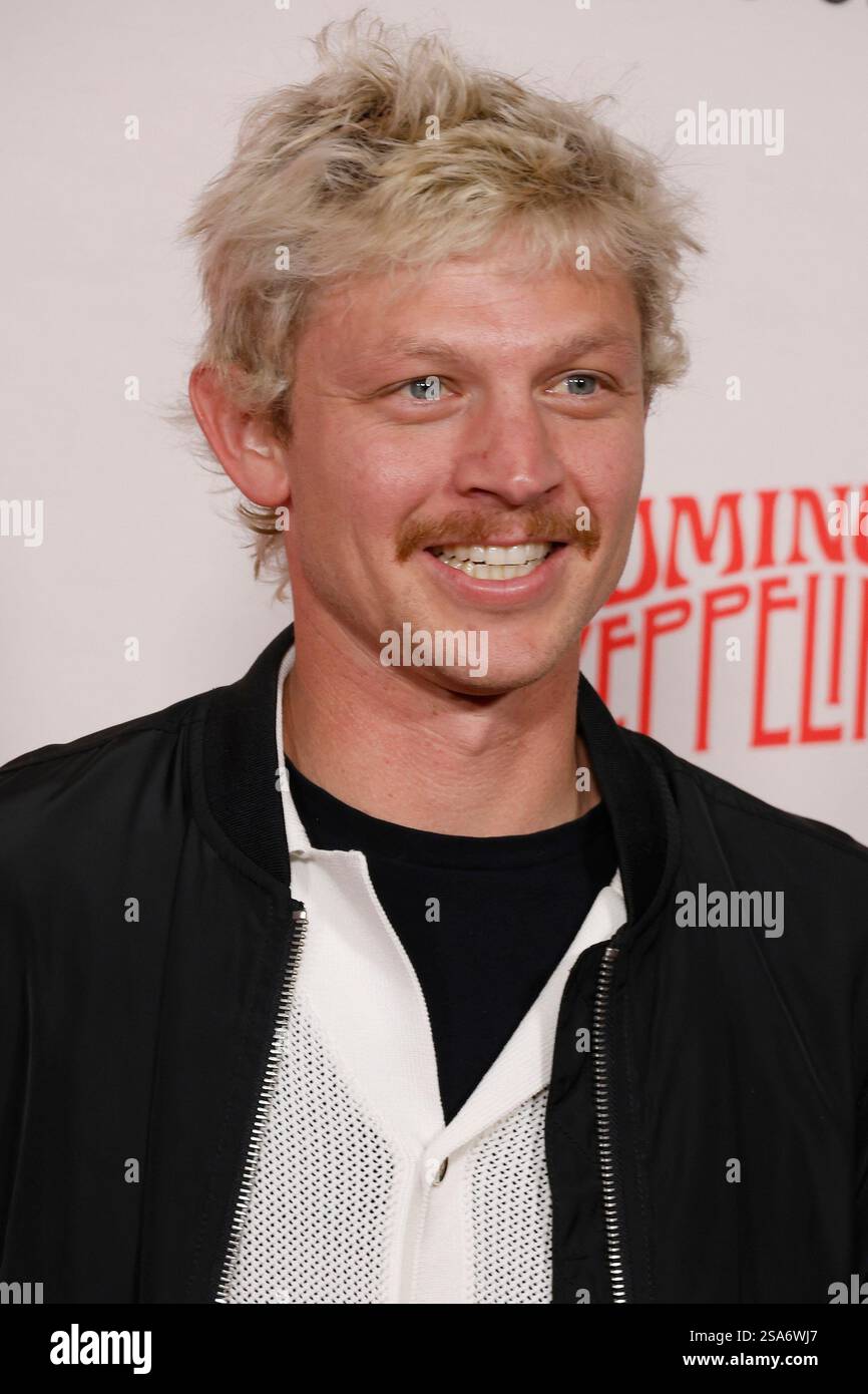 January 27, 2025, Los Angeles, California, USA: Aric Van Halen, son of ...