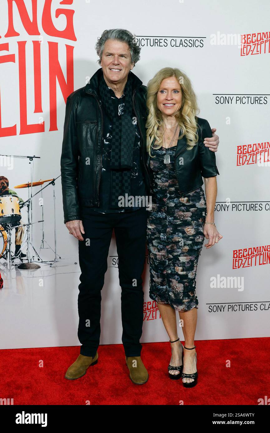 January 27, 2025, Los Angeles, California, USA: Brian Knapp, Debbie ...
