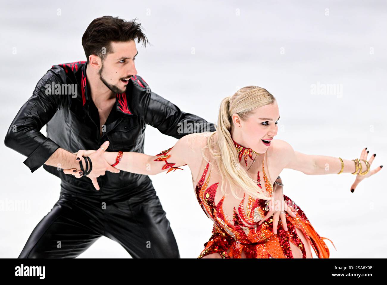 Mariia IGNATEVA & Danijil Leonyidovics SZEMKO (HUN), during Ice Dance ...