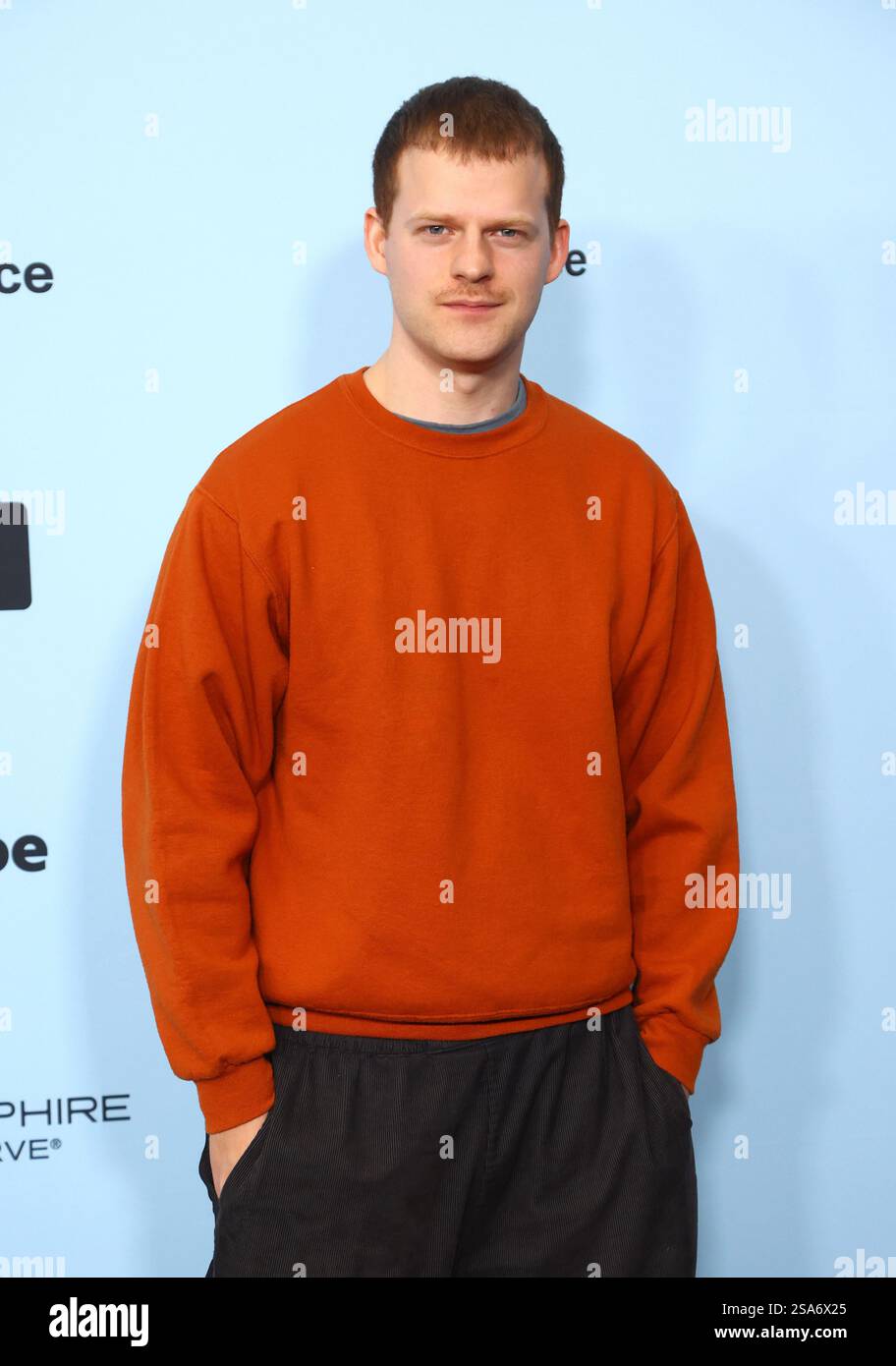 Park City, USA. 27th Jan, 2025. Lucas Hedges arriving to the “Sorry ...
