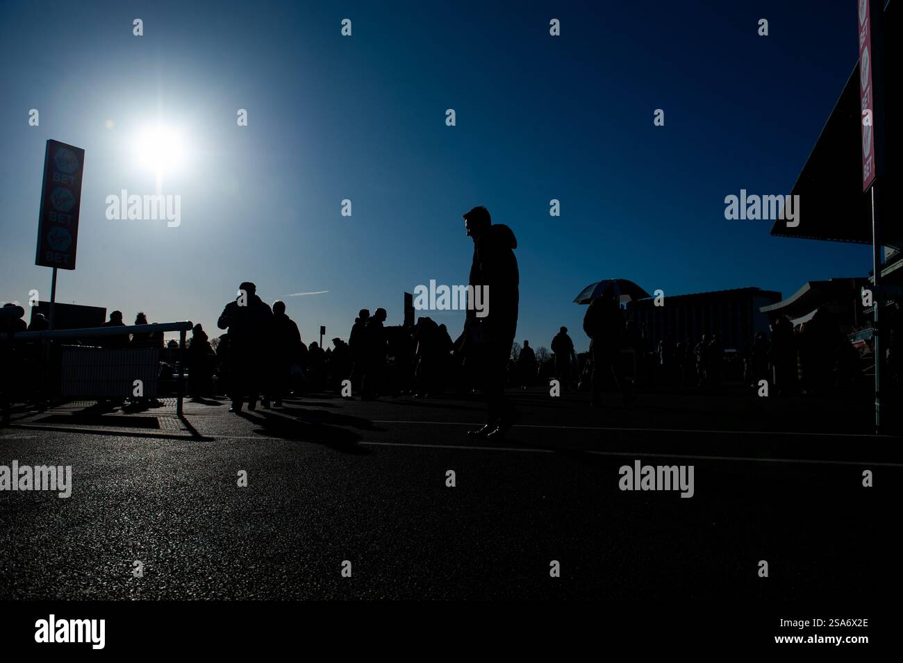 Raceday Announcer and founder of charity Autism In Racing Bobby Beevers ...