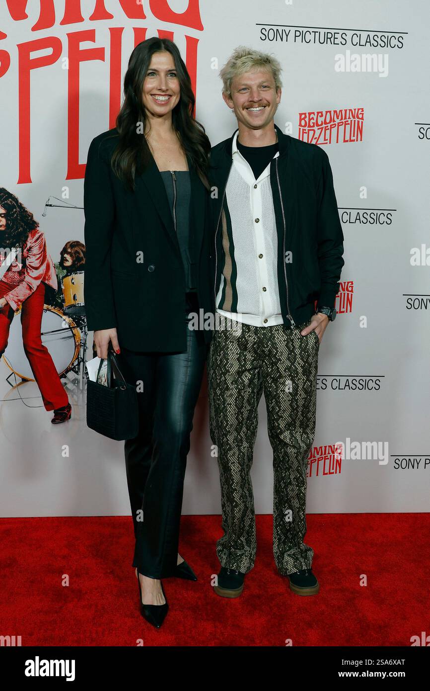 January 27, 2025, Los Angeles, California, USA: DominiqueDidia, Aric ...