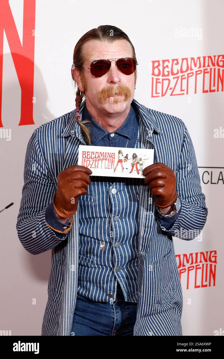 January 27, 2025, Los Angeles, California, USA: Jesse Hughes at the ...