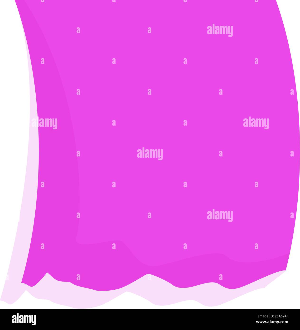 Pink paper with ripped edges creating a frame with copy space. Pink ...