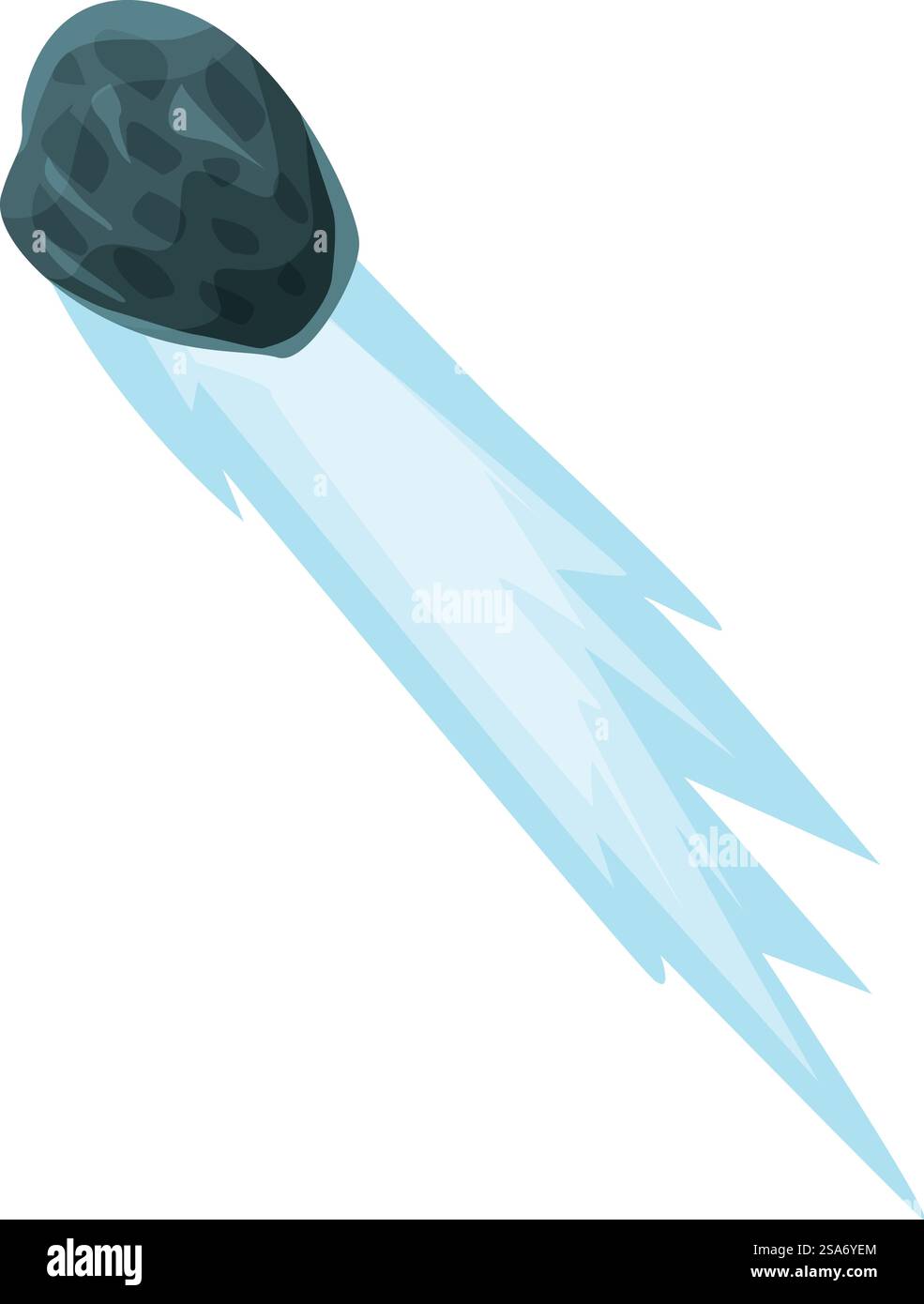 Large meteorite Stock Vector Images - Alamy