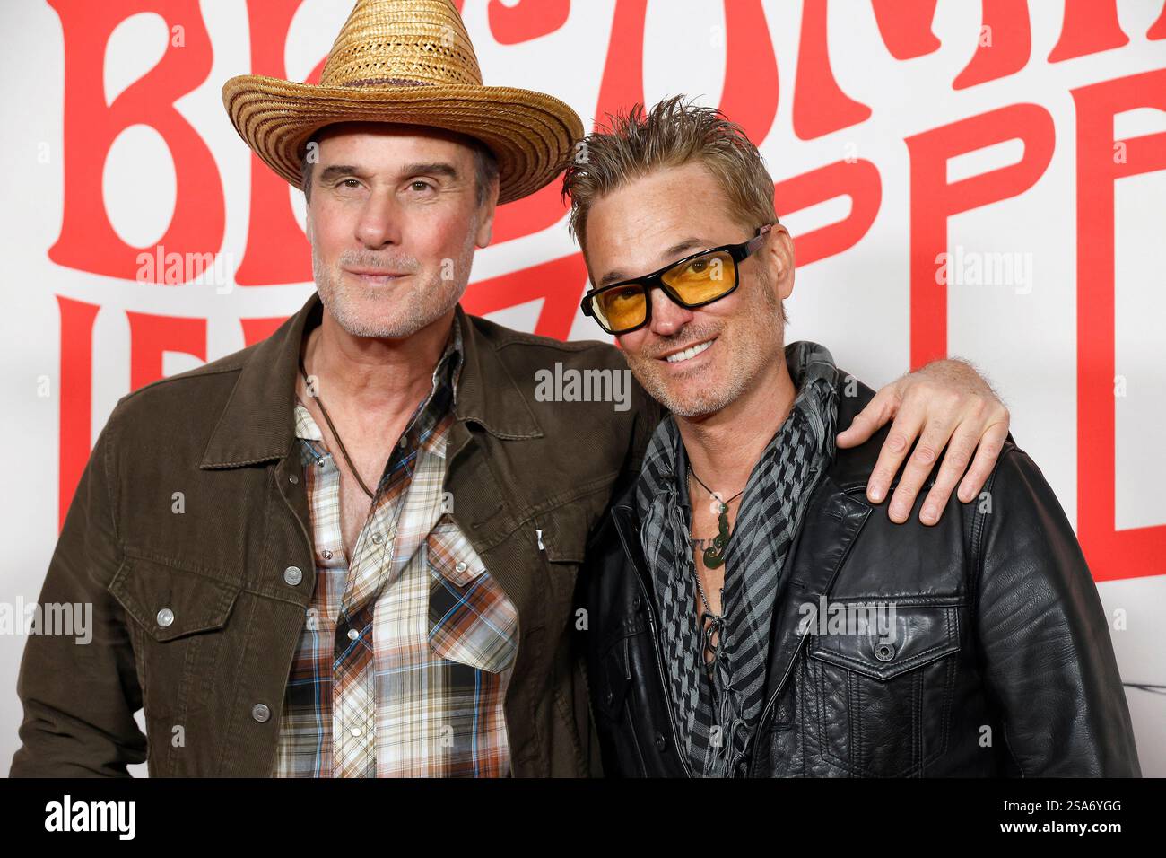 January 27, 2025, Los Angeles, California, USA: Robert DeLeo, Jeff Gutt ...