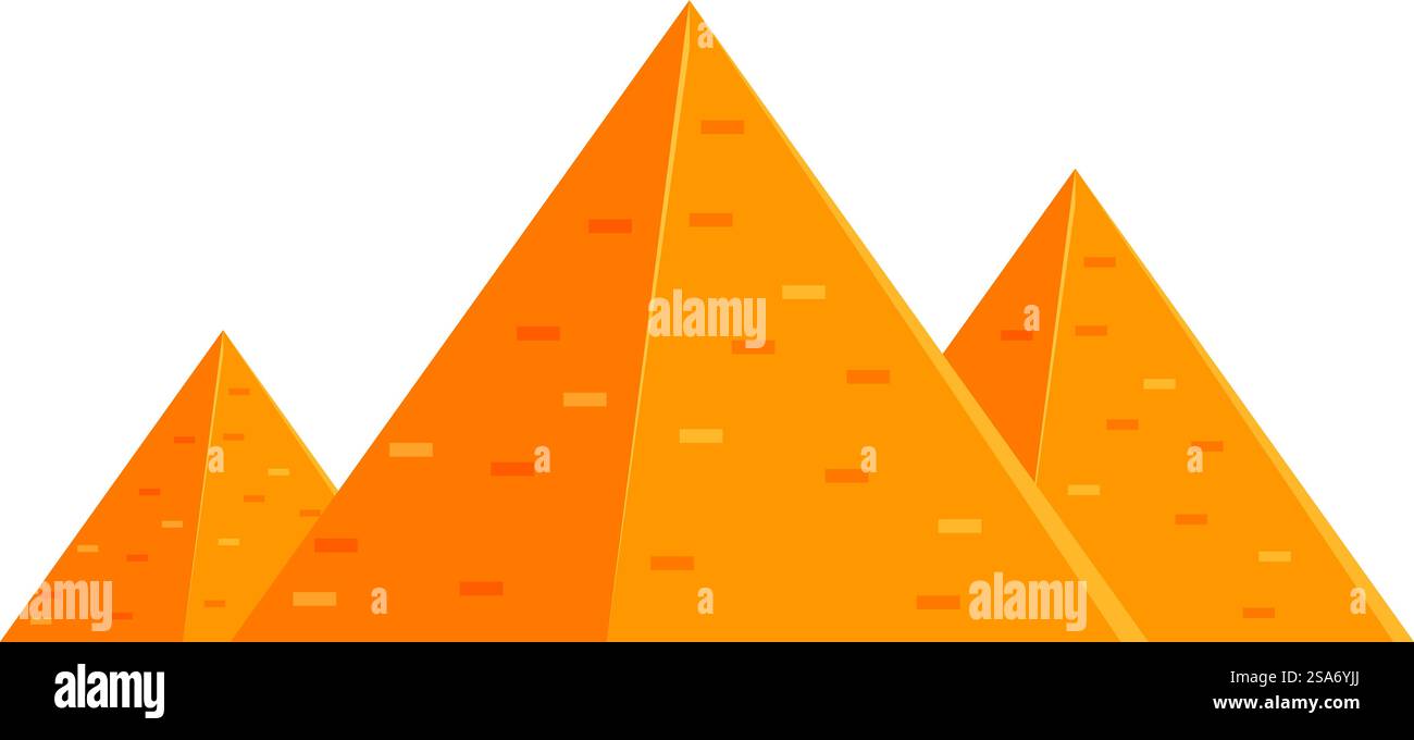 Dynasty tomb pyramids giza Stock Vector Images - Alamy