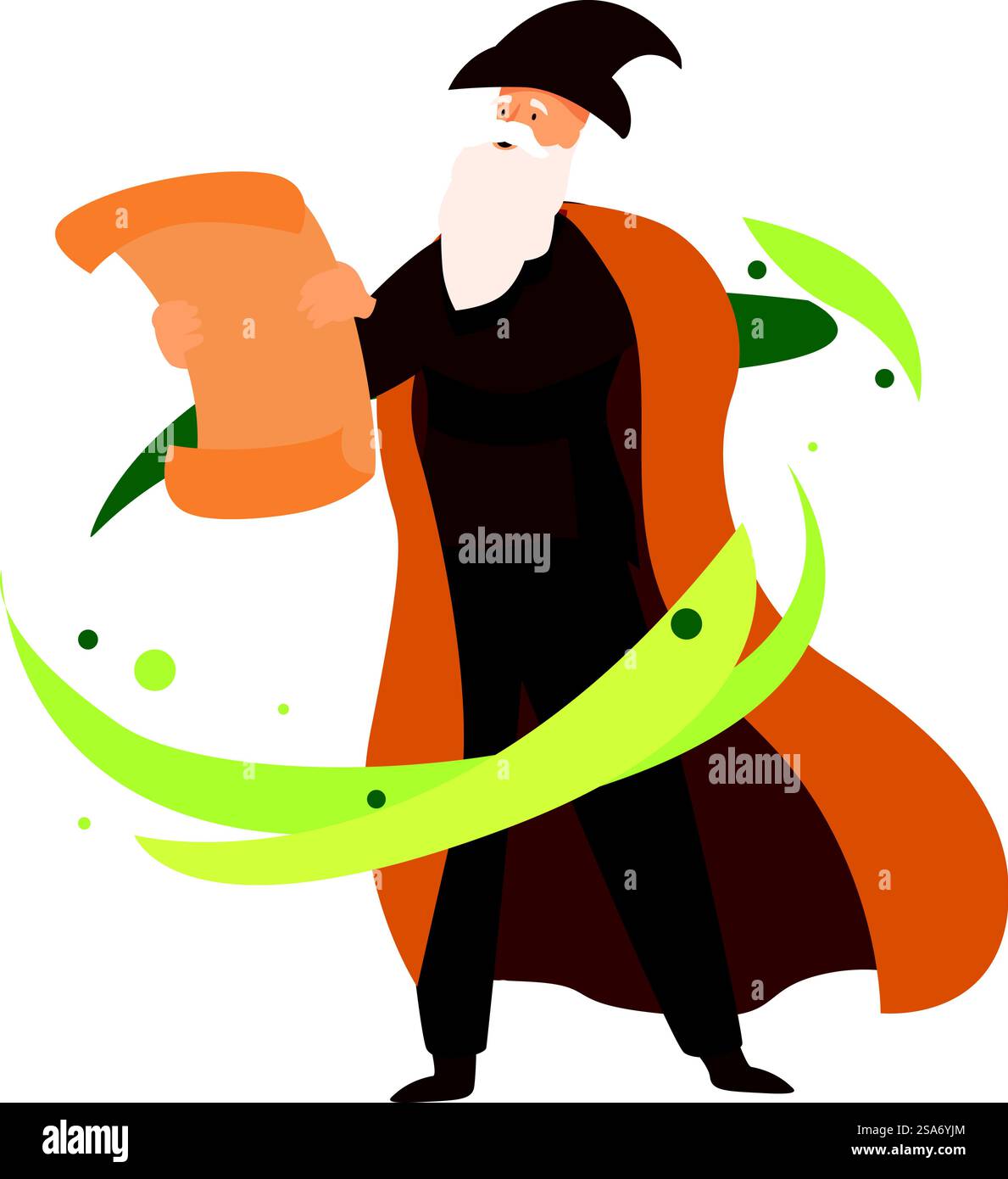 Old caucasian male holding Stock Vector Images - Alamy