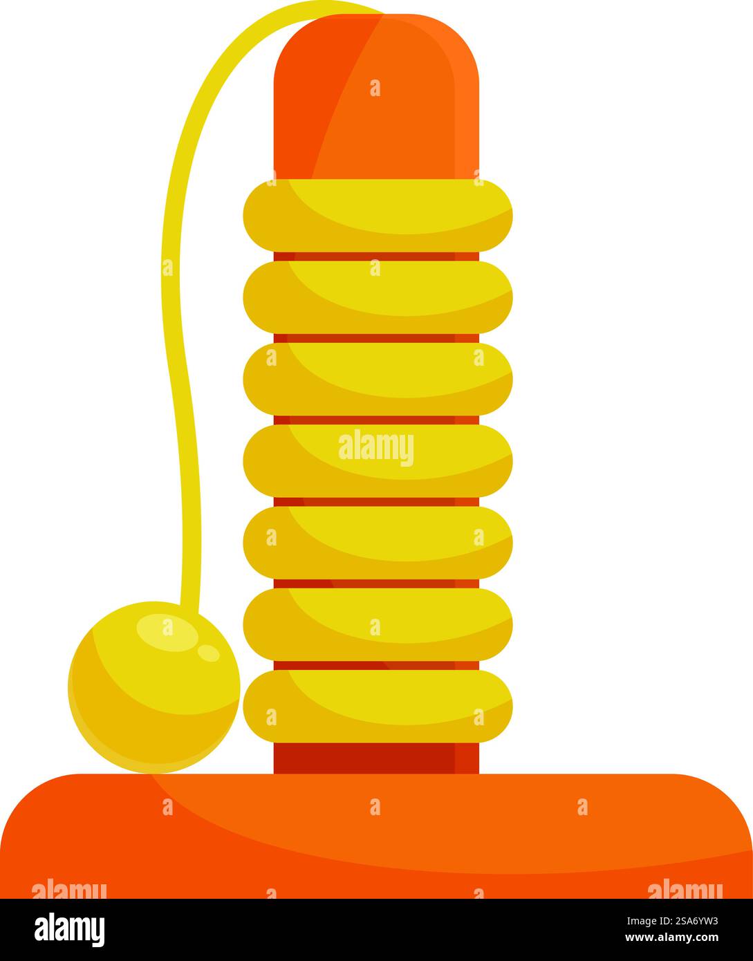 Cat scratching post is keeping a domestic animal entertained. Cat ...