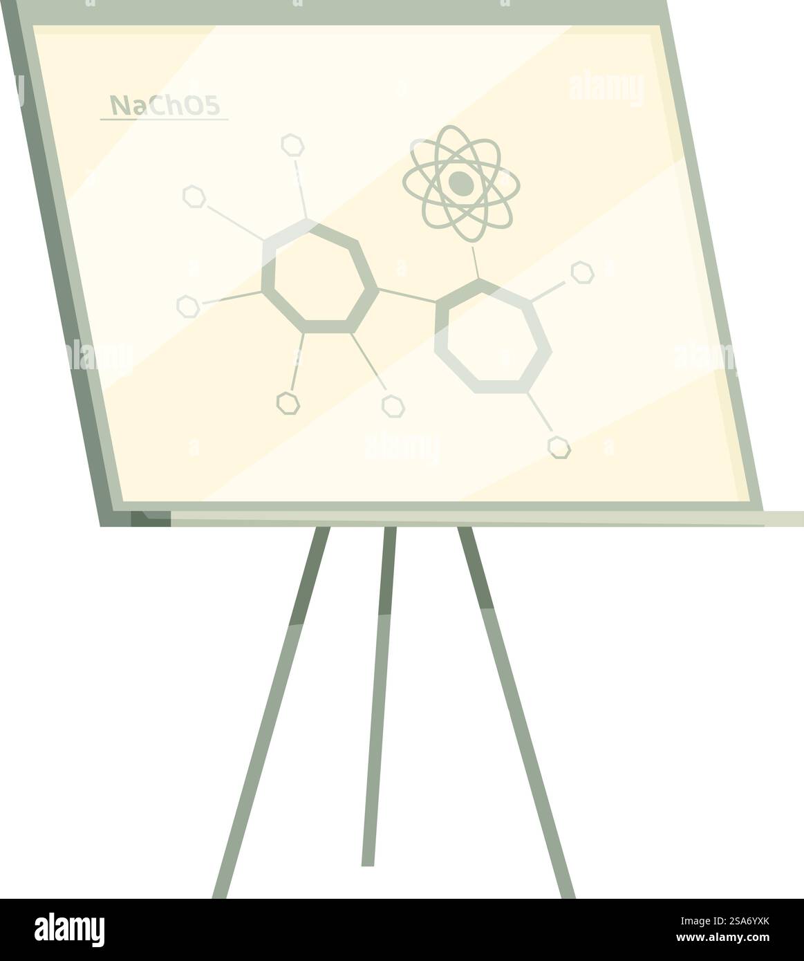 Science experiment showing study Stock Vector Images - Alamy