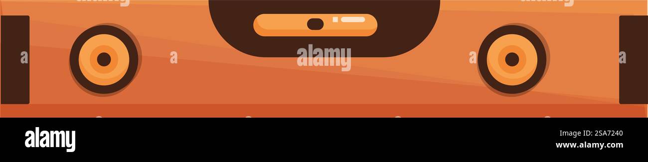 Spirit level is being used to ensure accurate measurements on a ...