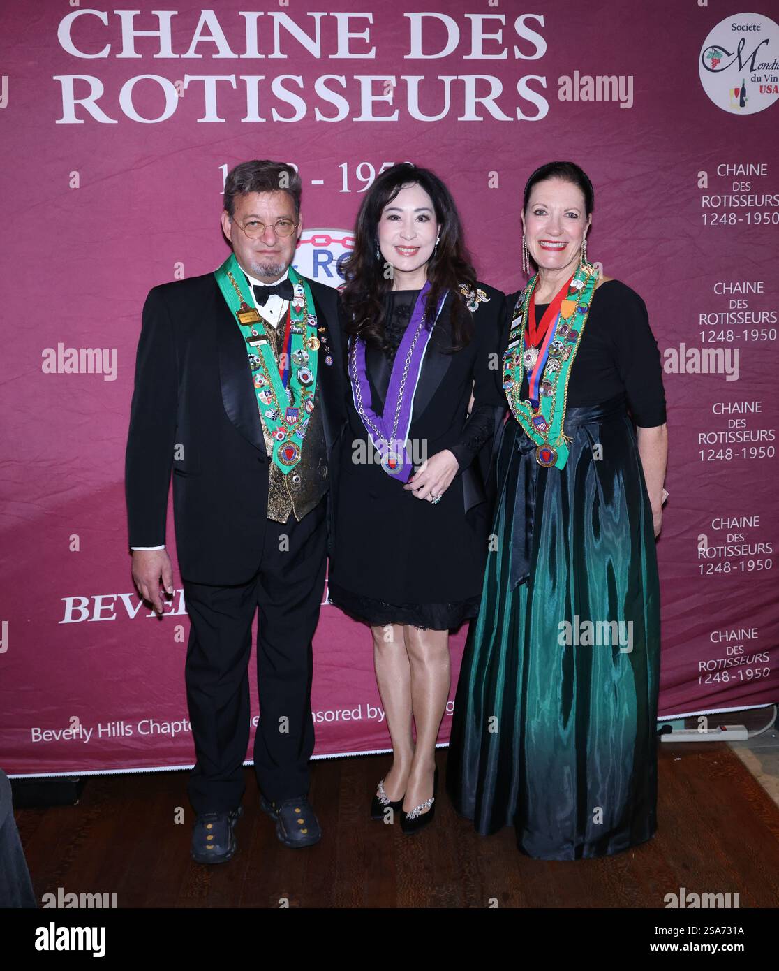 Santa Monica, California, USA. 26th January, 2025. Sir Laurent Khaiat ...