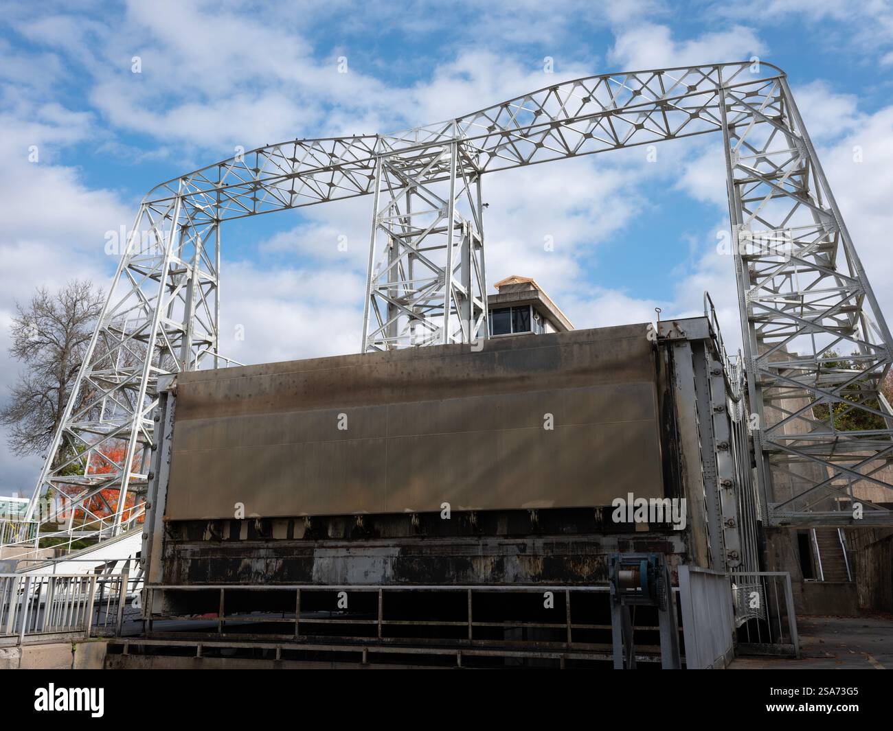 Kirkfield Liftlock, City of Kawartha Lakes, Ontario Stock Photo - Alamy