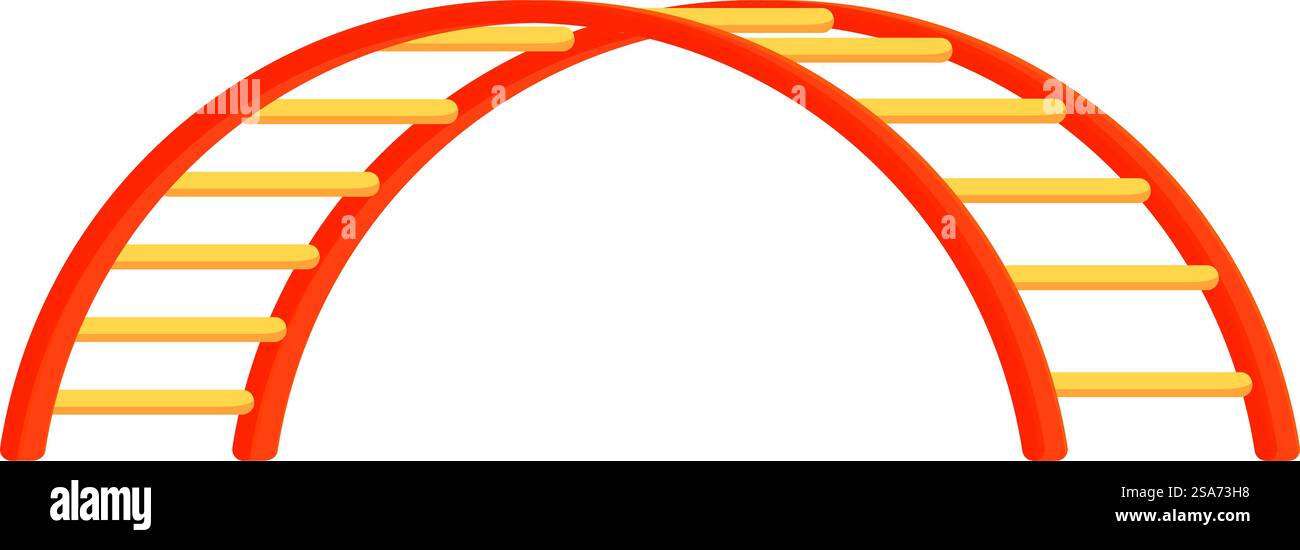 Kids and climbing frame school Cut Out Stock Images & Pictures - Alamy