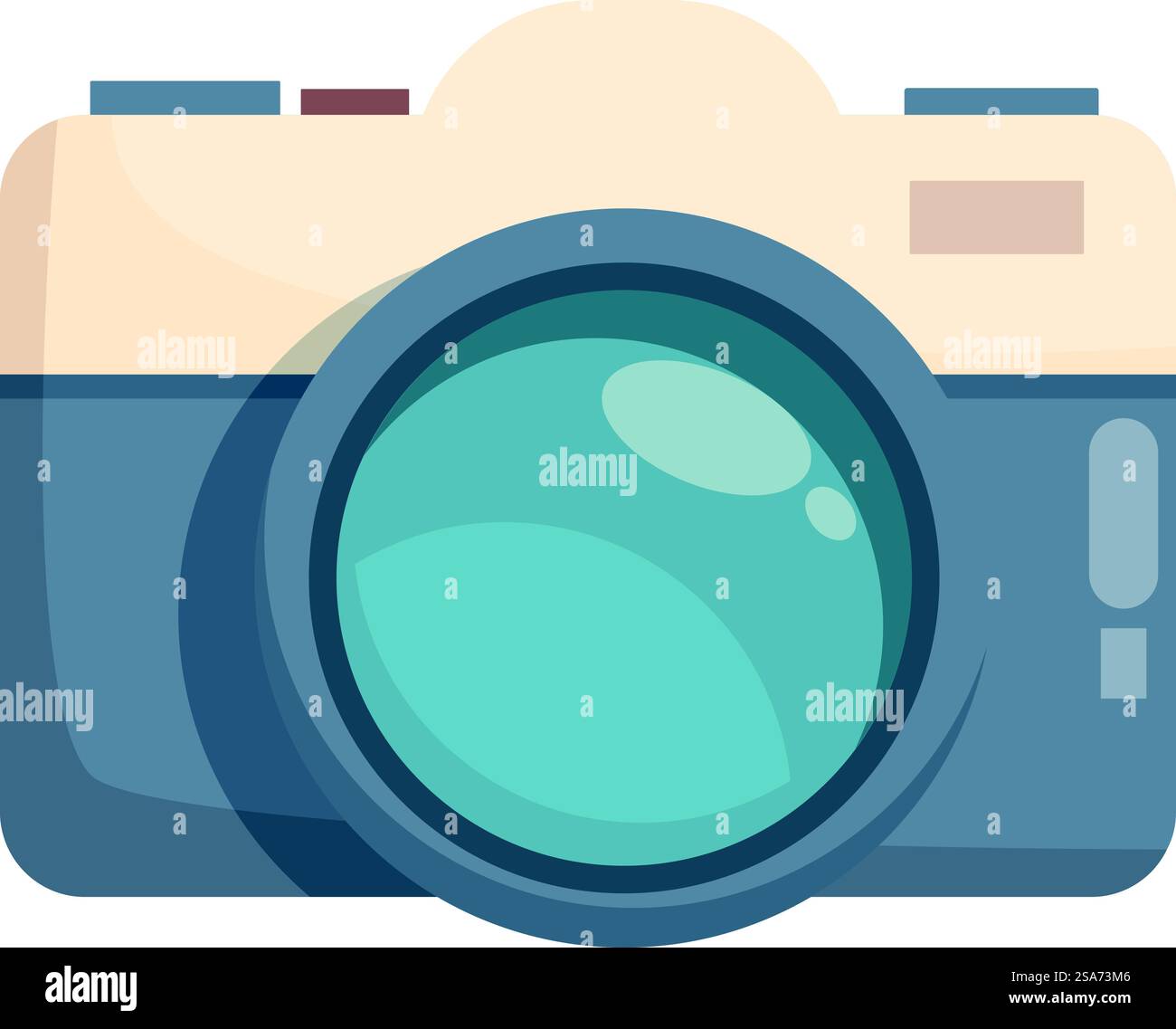 Retro inspired camera with a large lens evokes nostalgia for classic ...