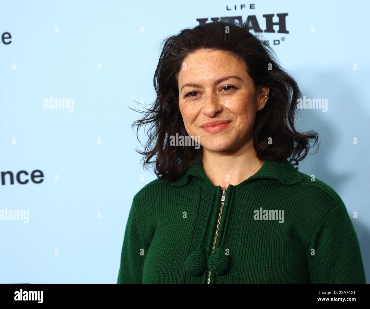 Park City, USA. 25th Jan, 2025. Alia Shawkat arriving to the “Atropia ...