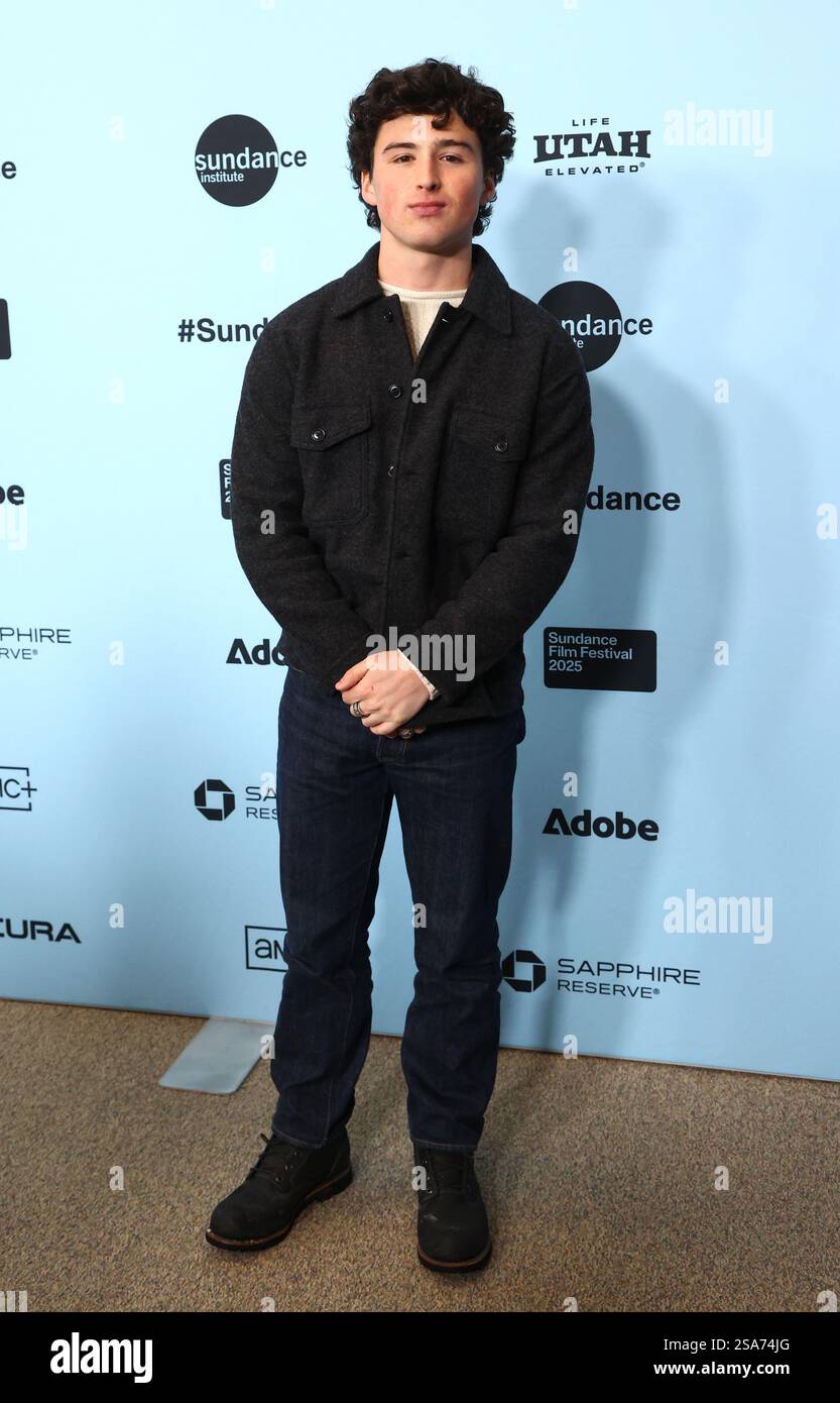 Park City, USA. 25th Jan, 2025. Dash Melrose arriving to the “Atropia ...