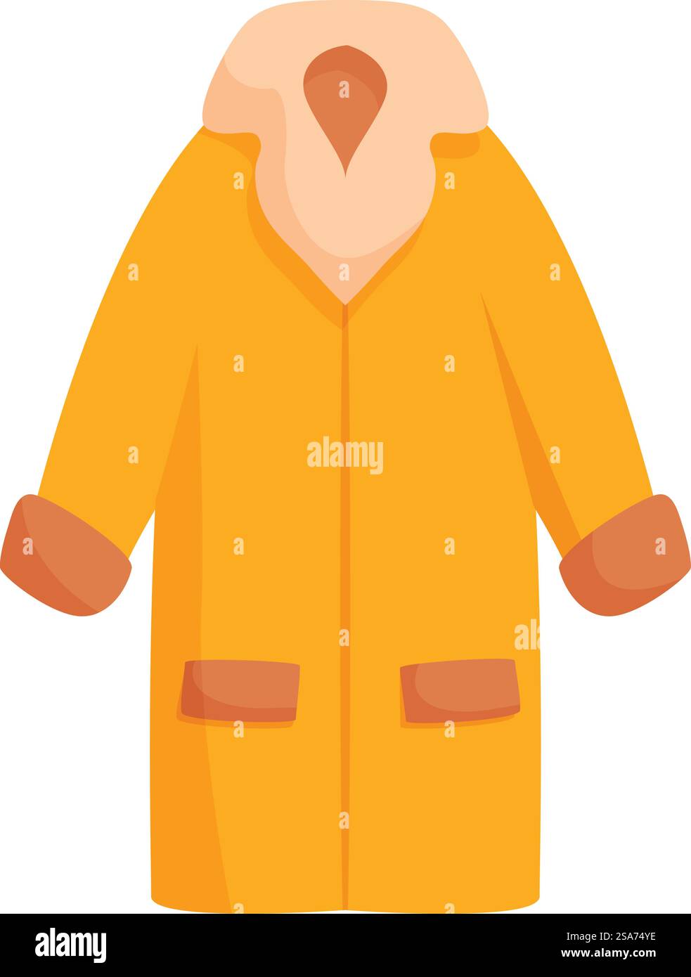 Yellow anorak Stock Vector Images - Alamy