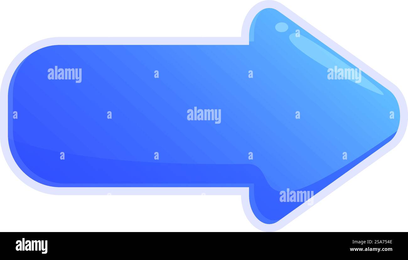 Blue arrow is pointing left, suggesting a direction or choice. Blue arrow pointing left with ...