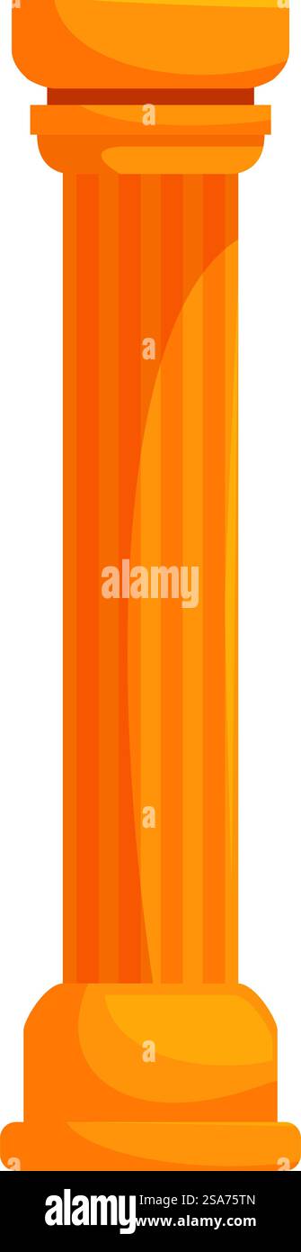 This golden greek column is a symbol of strength and stability ...